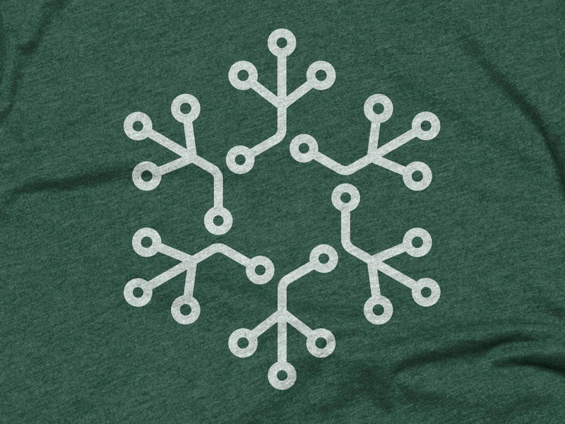 Digital Snowflake by William Leeks on Dribbble
