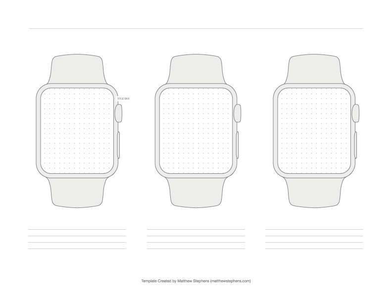Dribbble Apple watch templates png By Matthew Stephens