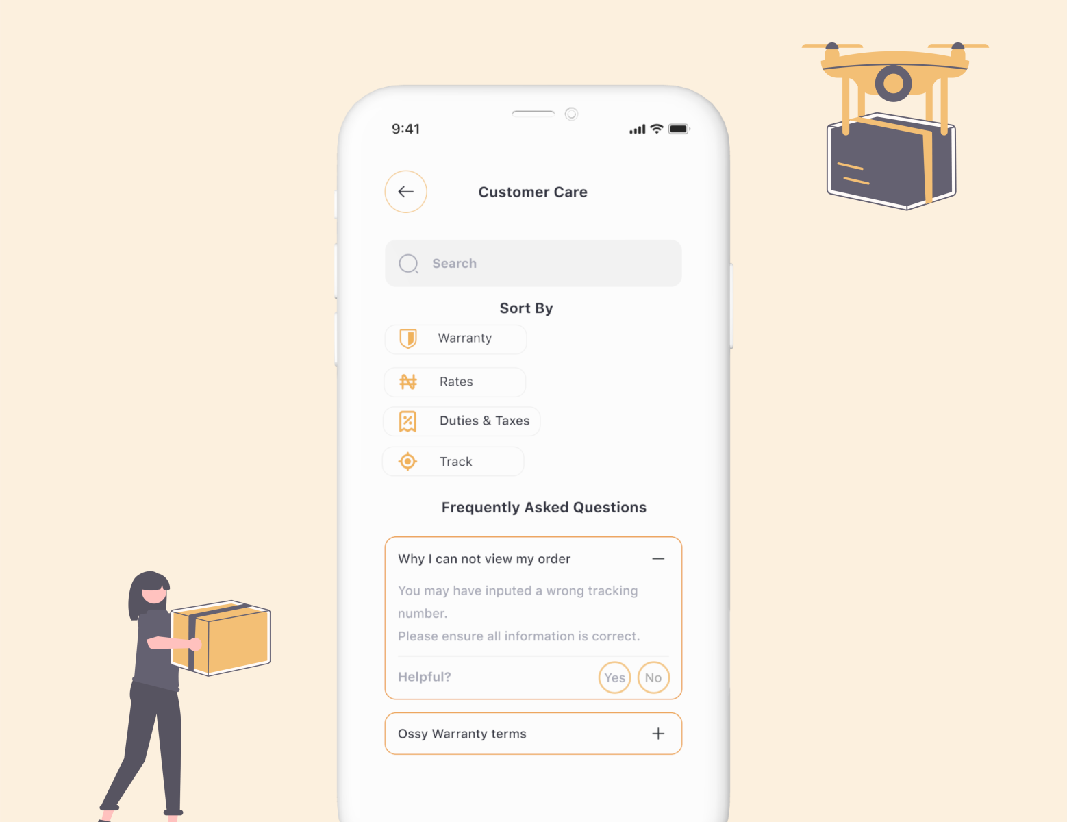 Drop down Menu by Oscar Peters on Dribbble