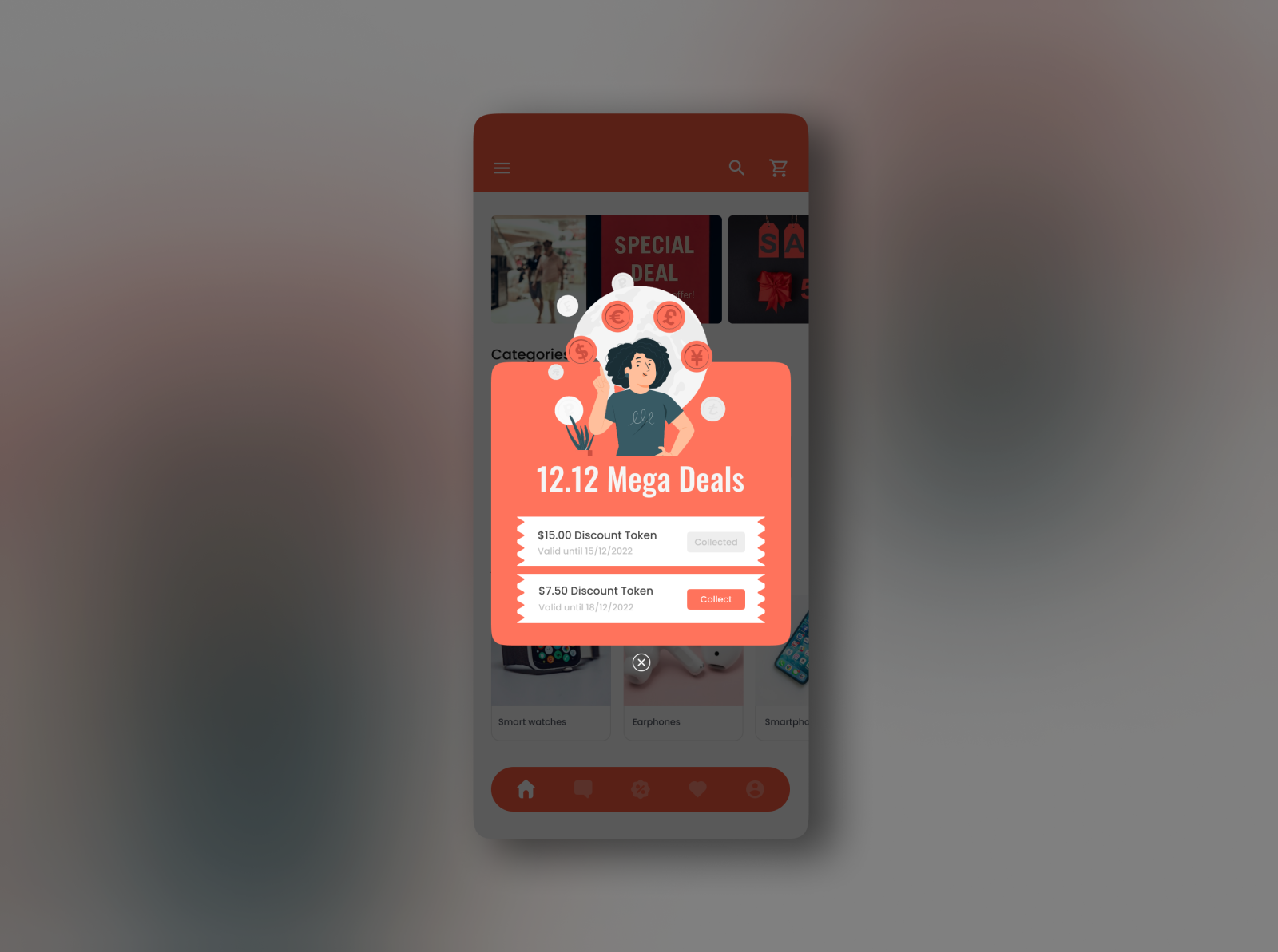Daily UI 016 - Pop-Up / Overlay by Md. Ashiqul Habib on Dribbble