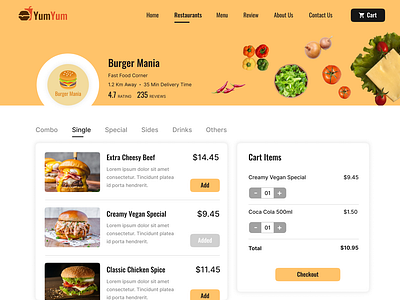 Food Ordering System designs, themes, templates and downloadable ...