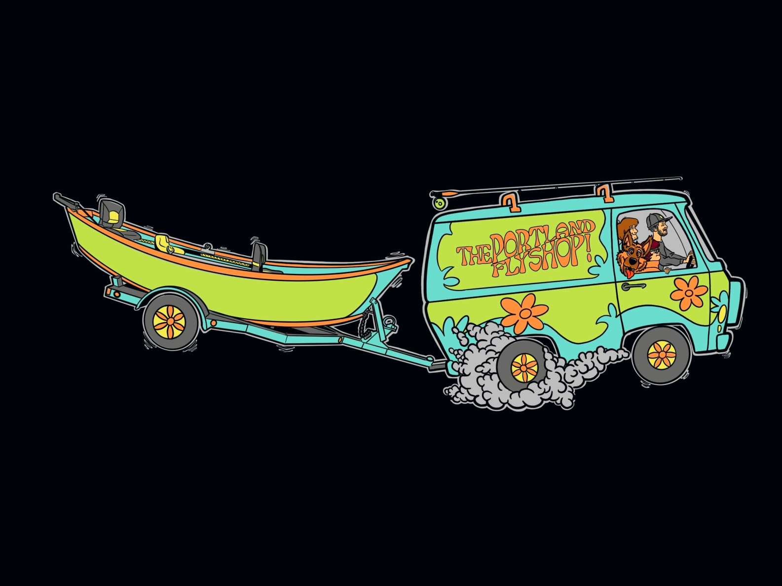 Mystery machine by Kc on Dribbble