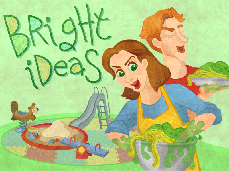 Bright Ideas by Pat Miller on Dribbble