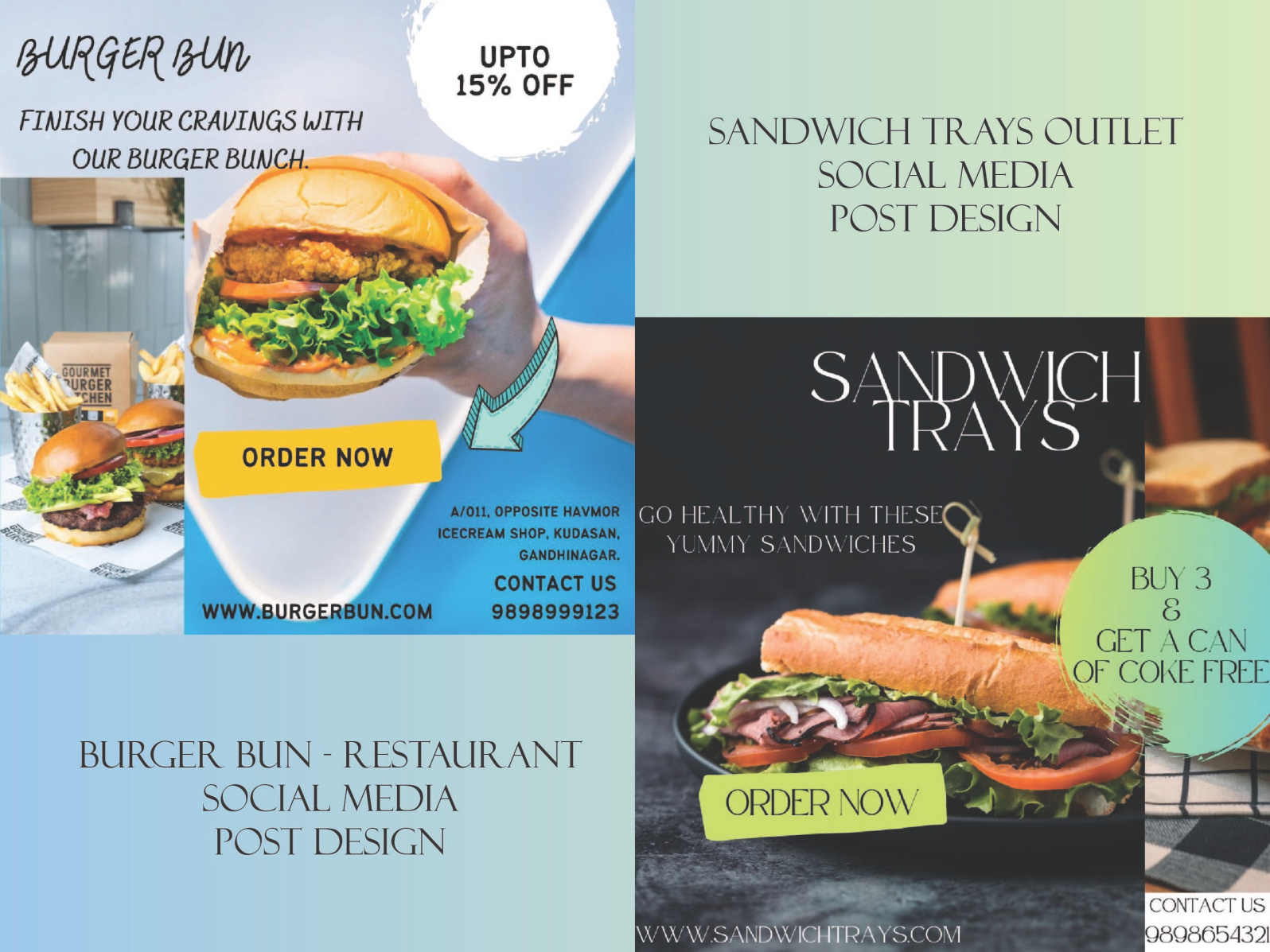 Social Media Post Designs by Parth Shah on Dribbble