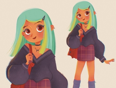 Character design by Senny! on Dribbble