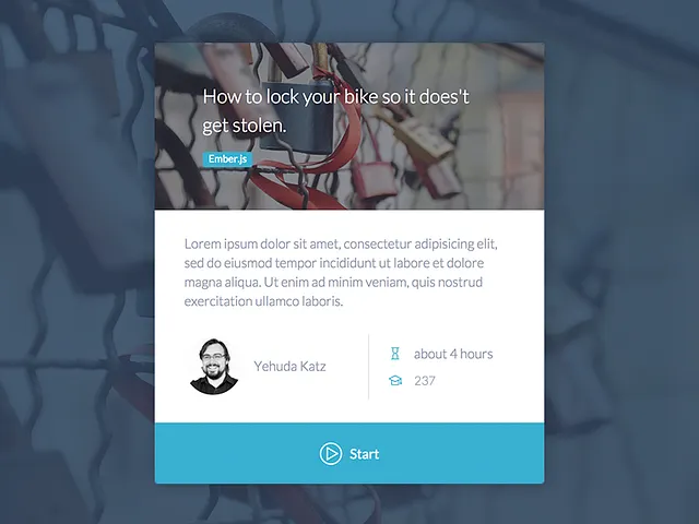 Course Card designs, themes, templates and downloadable graphic ...