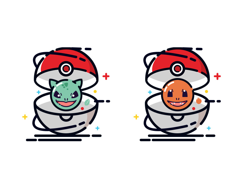 Pokemon by YYmol on Dribbble