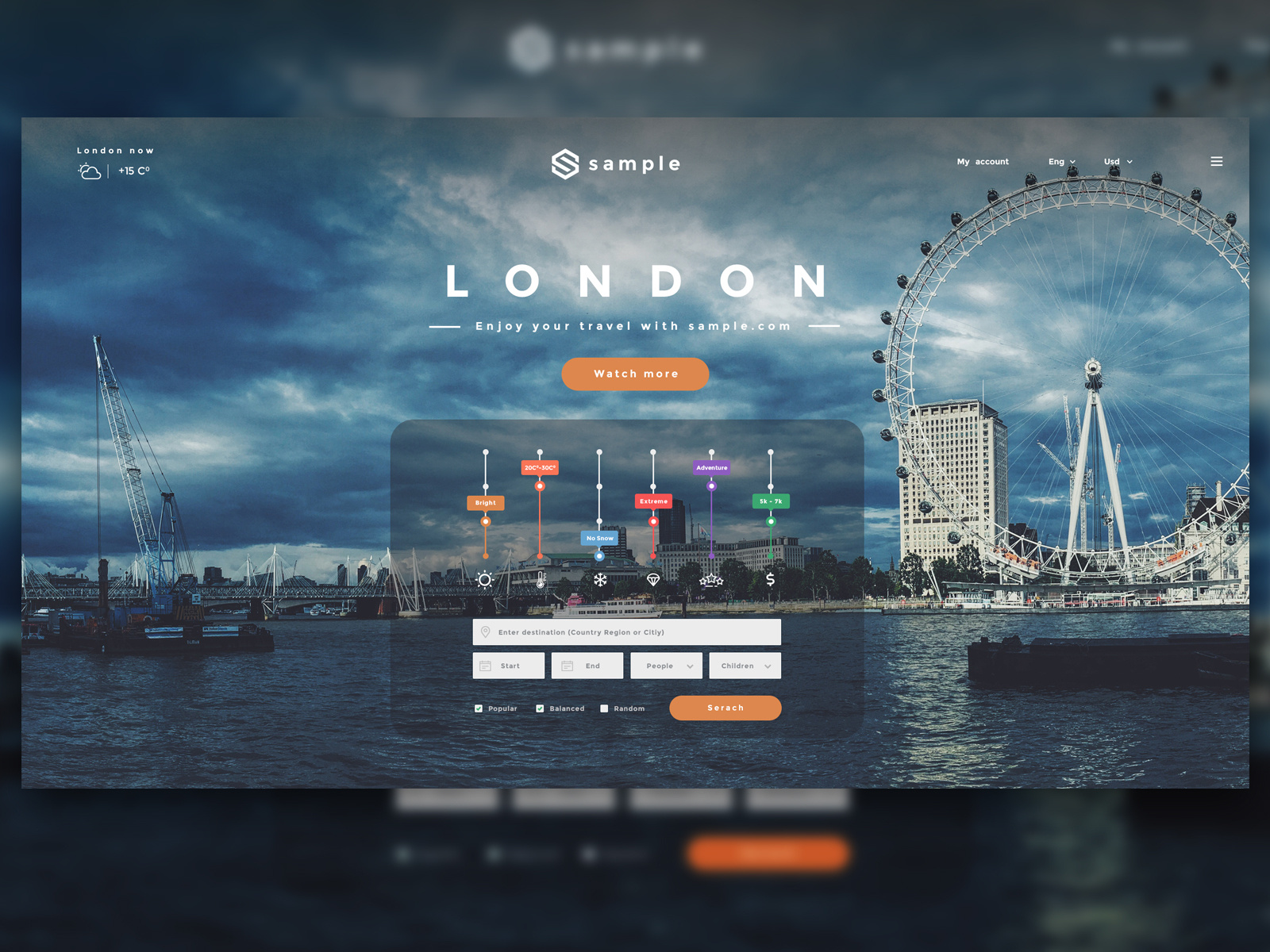 Turistic service by Alejandro on Dribbble