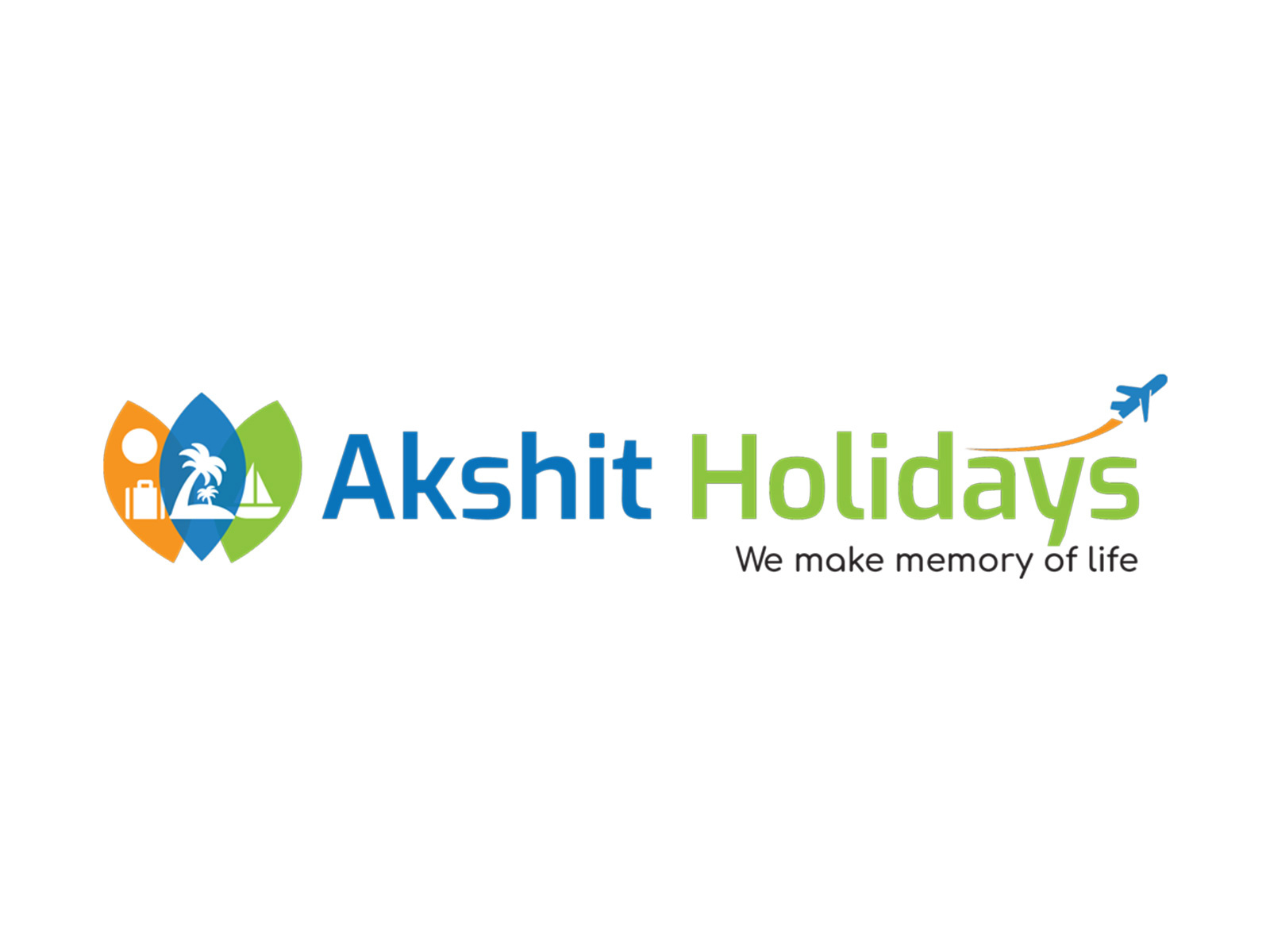 Logo Design - Akshit Holidays by Hardeep Singh on Dribbble