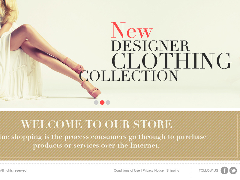 Home Banner Area by Fatih Eğriboz on Dribbble