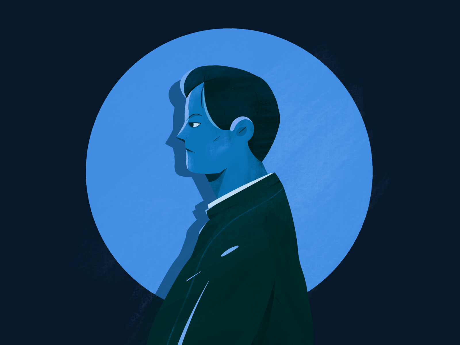 Ice face by Otter9 on Dribbble