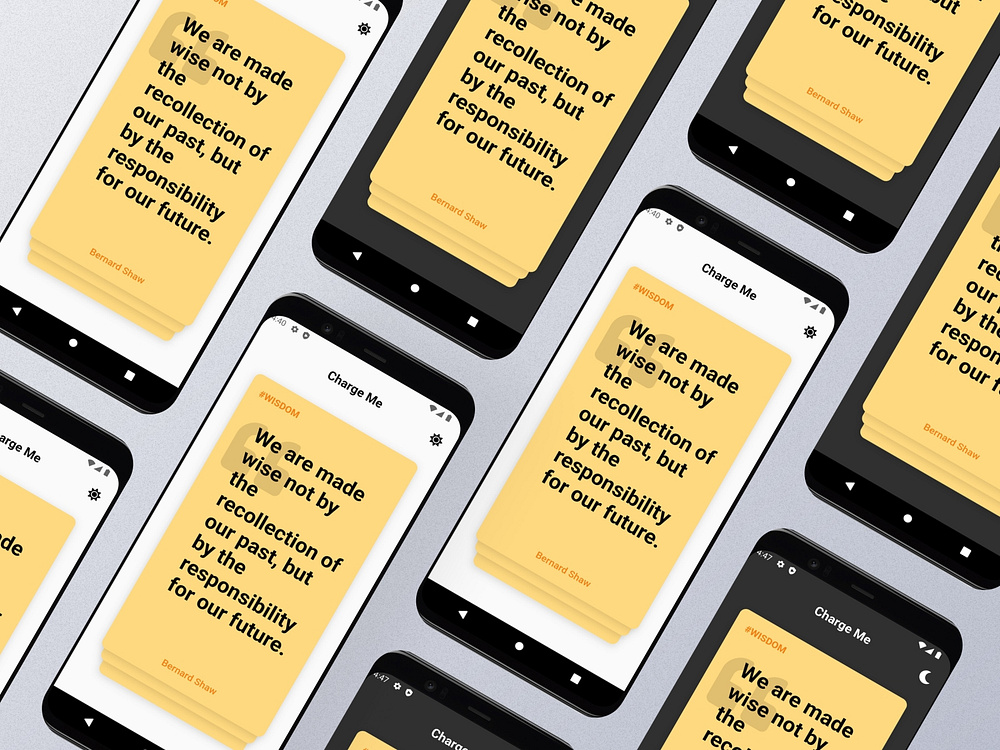 Browse thousands of Quote UI images for design inspiration | Dribbble