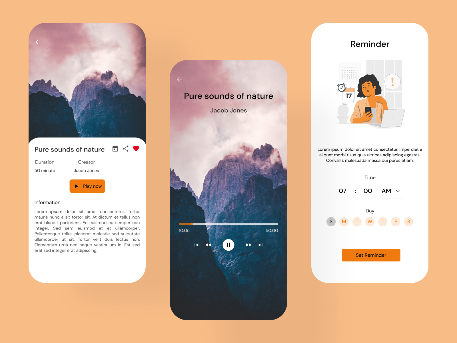 Meditation Application By Nautilus Techlabs On Dribbble