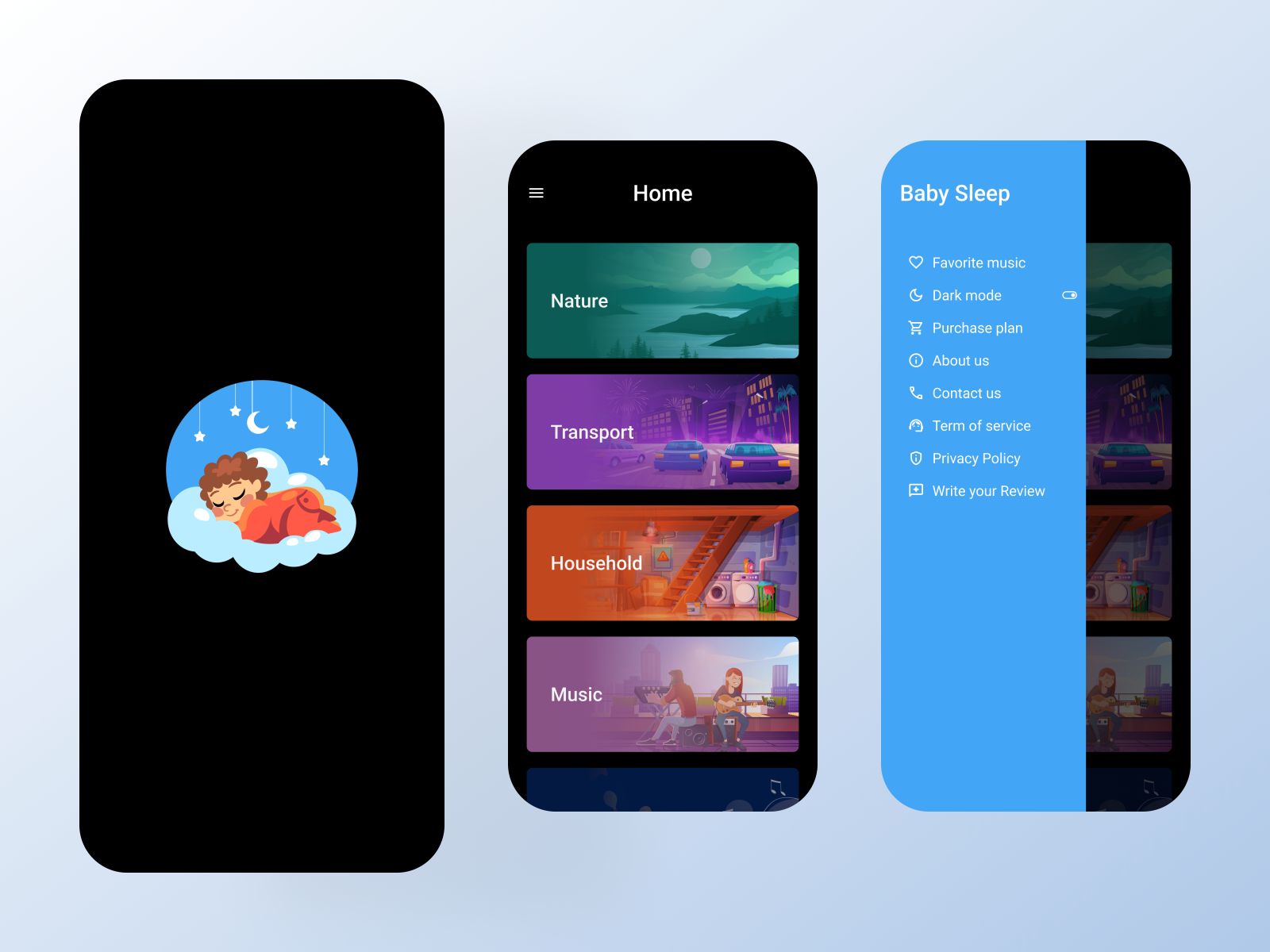 Baby Sleep Application by Nautilus Techlabs on Dribbble