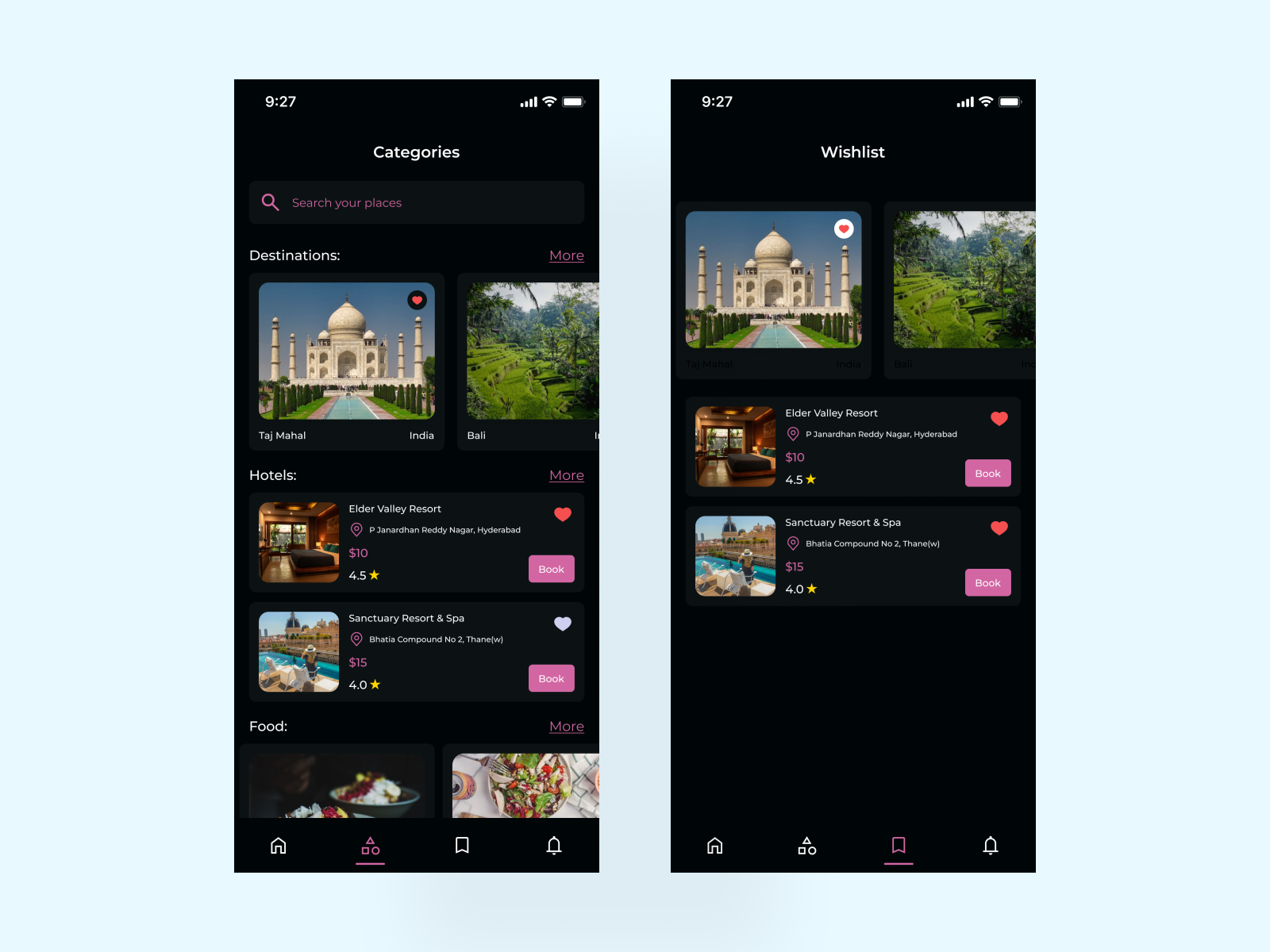 Travel Guide Application by Nautilus Techlabs on Dribbble