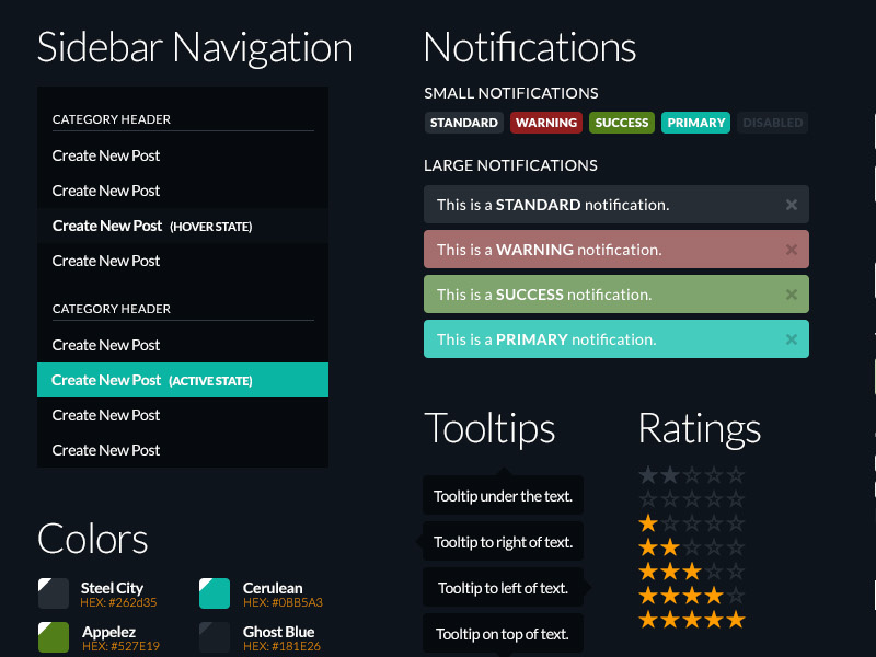 Sticky Sidebar Navigation by Jack Oliver on Dribbble Sticky Sidebar Navigation by Jack Oliver on Dribbble