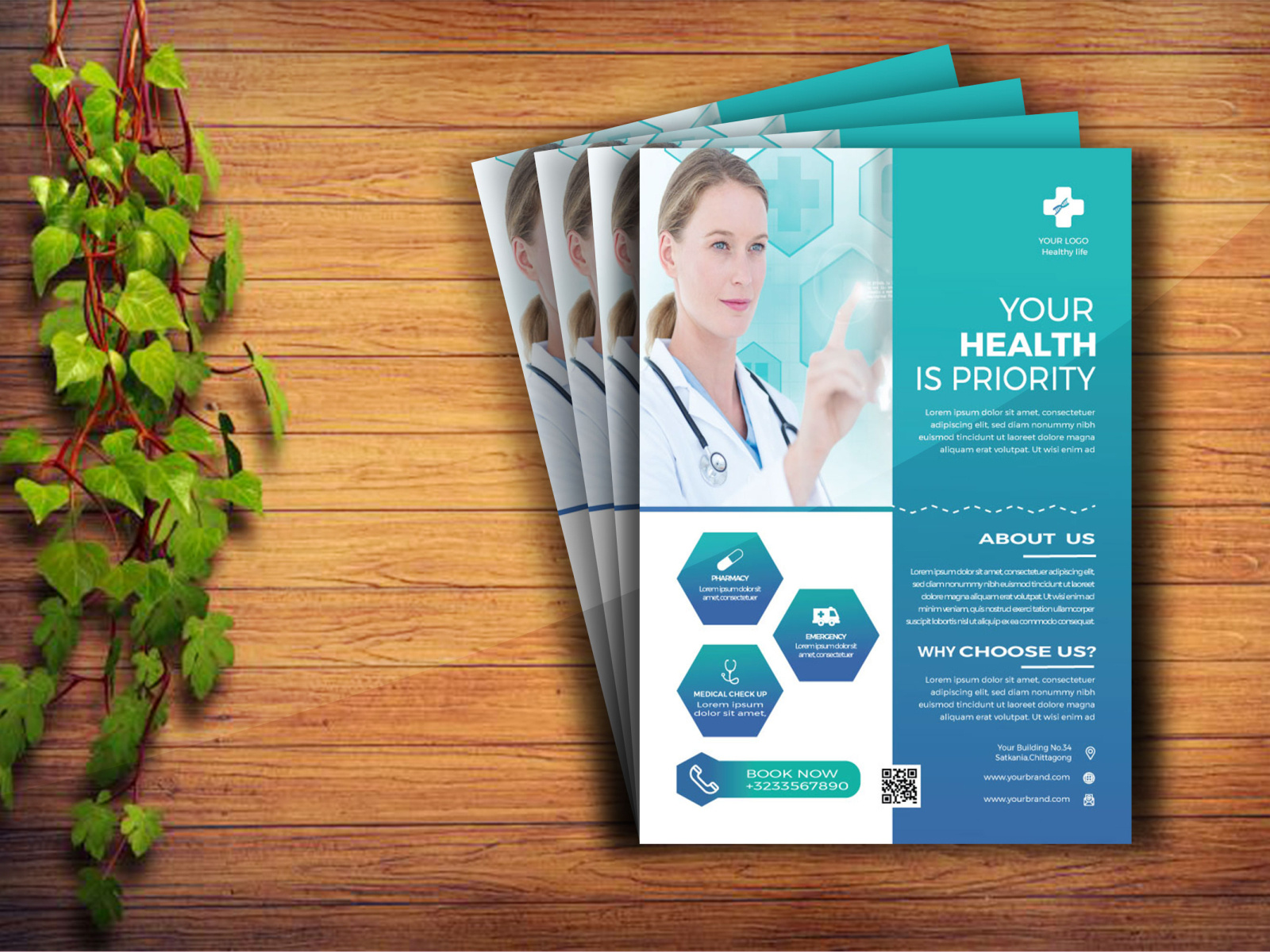 Flyer Design by Kurshida Begum on Dribbble
