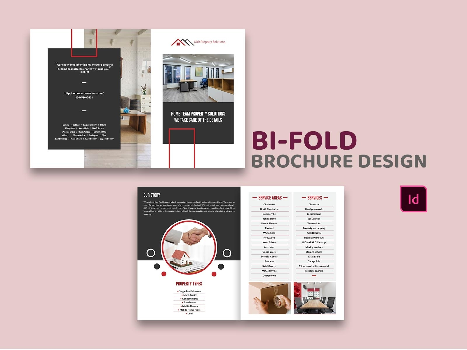 BI-FOLD BROCHURE by Dip Mandal on Dribbble