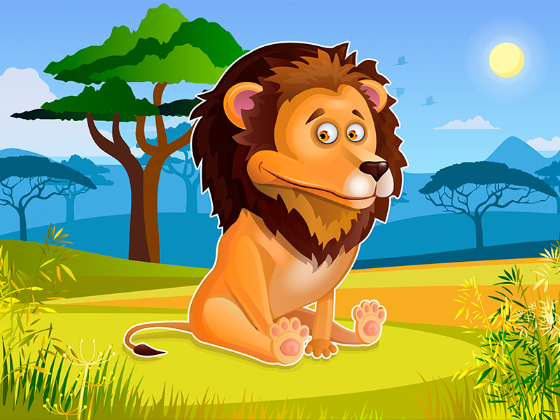 Lion by Valeria on Dribbble