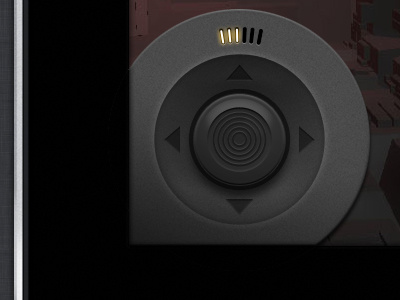 iOS Joystick by Ed Chao on Dribbble