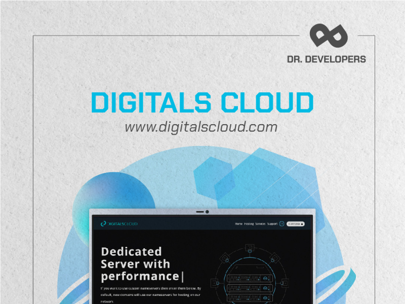 Digital Cloud | Dr Developer by Dr Developers on Dribbble