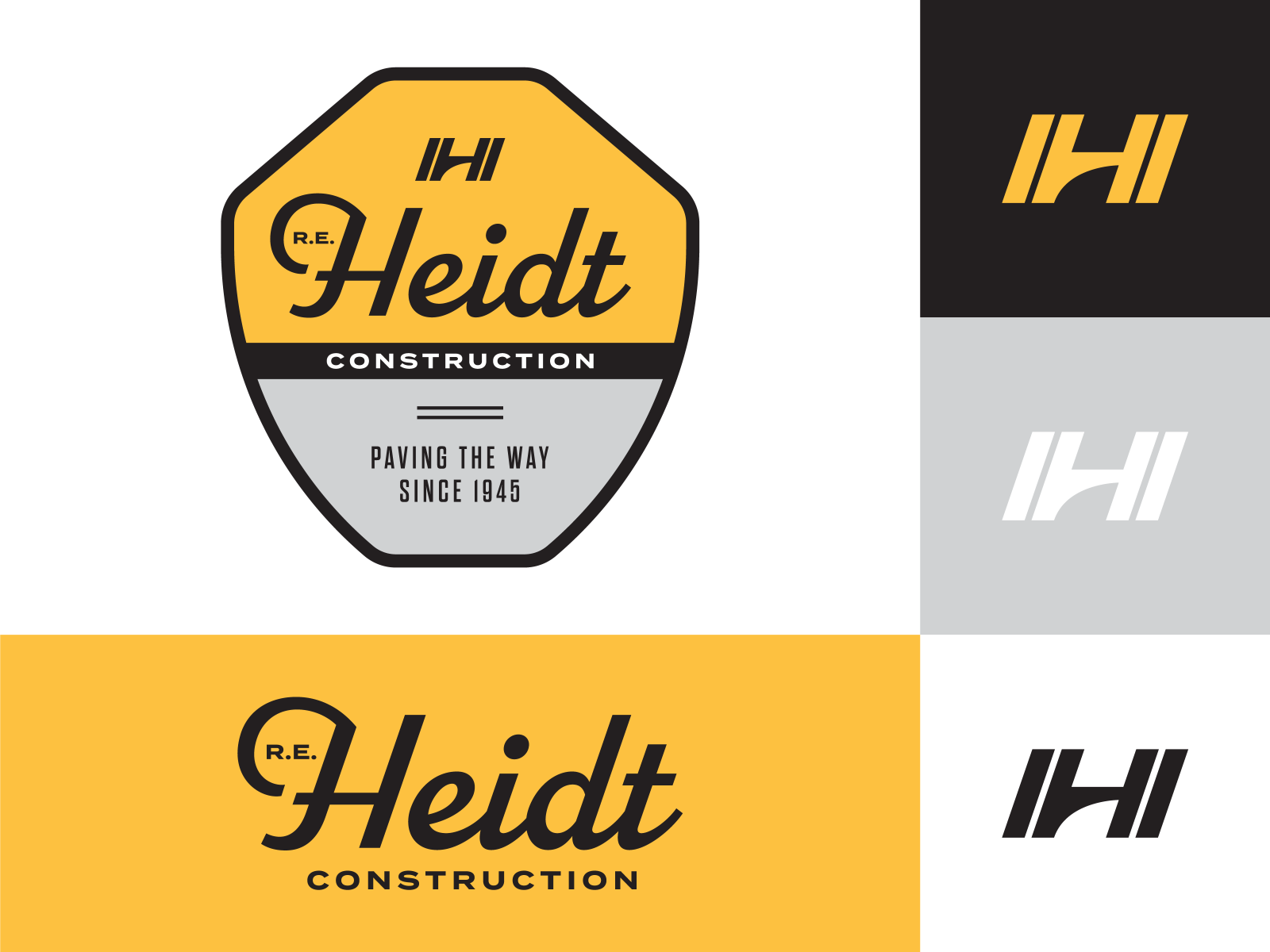 R.E. Heidt Construction by Destin Williams on Dribbble