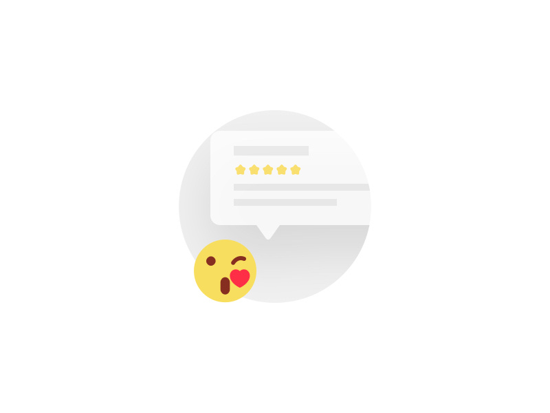 Rate Us by slashsolo on Dribbble