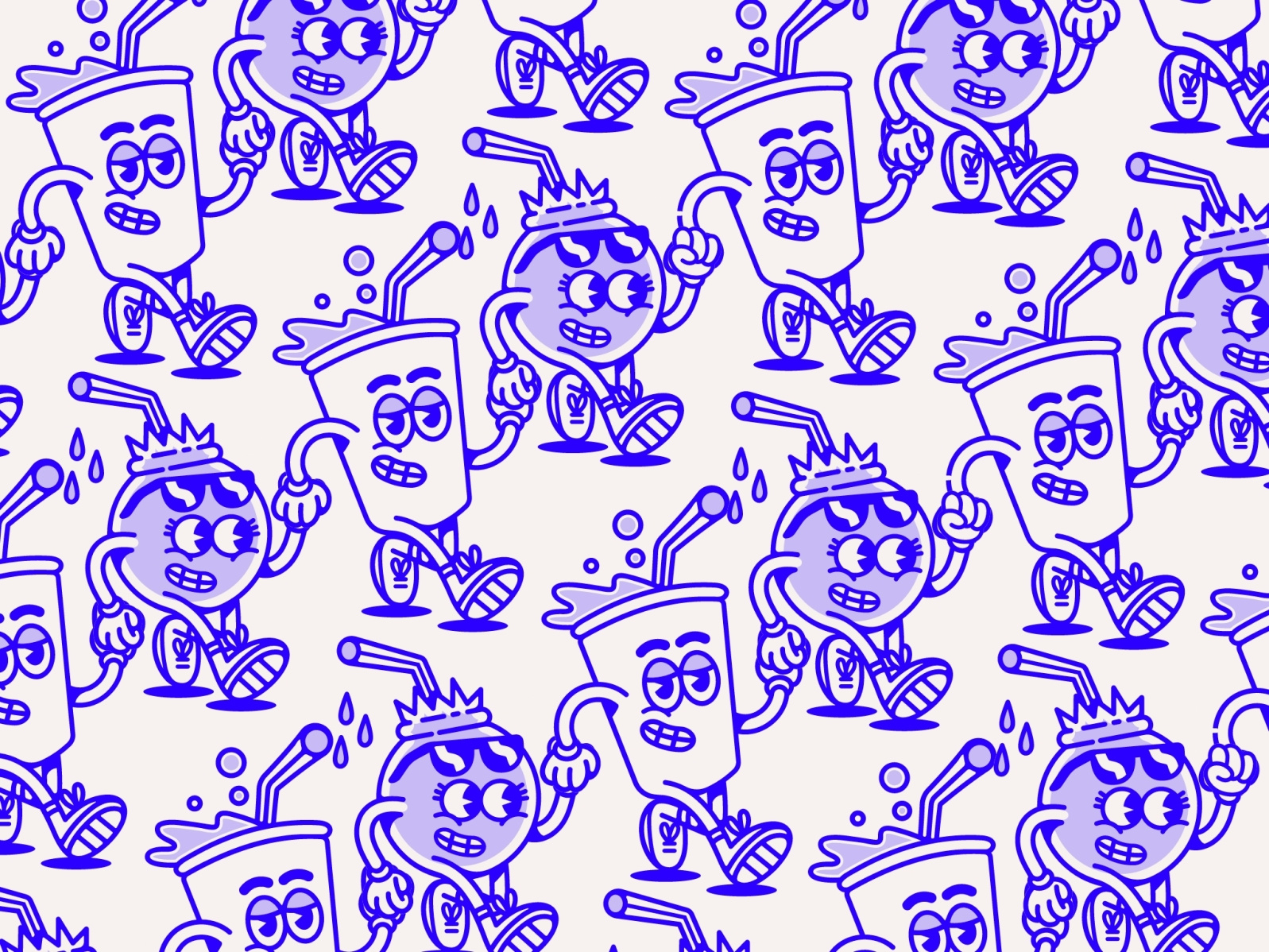 Northern Weather Pattern by Kactouz Studio on Dribbble