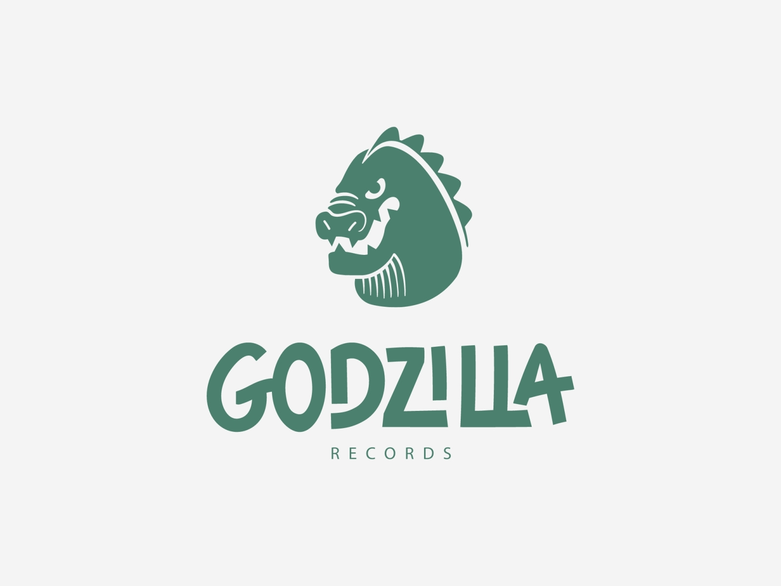 Logo Godzilla by Kactouz Studio on Dribbble