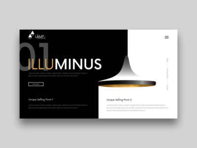 Web Design Concept Hero Section UI Product by Filip Krzyzynski on Dribbble