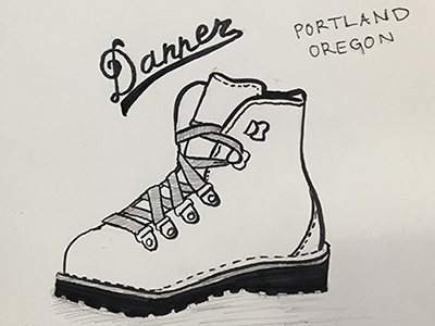 Danner Boot by Allaina Jeffreys on Dribbble