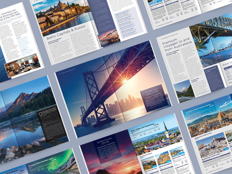 Travel Brochure DPS Concepts by James Boross on Dribbble