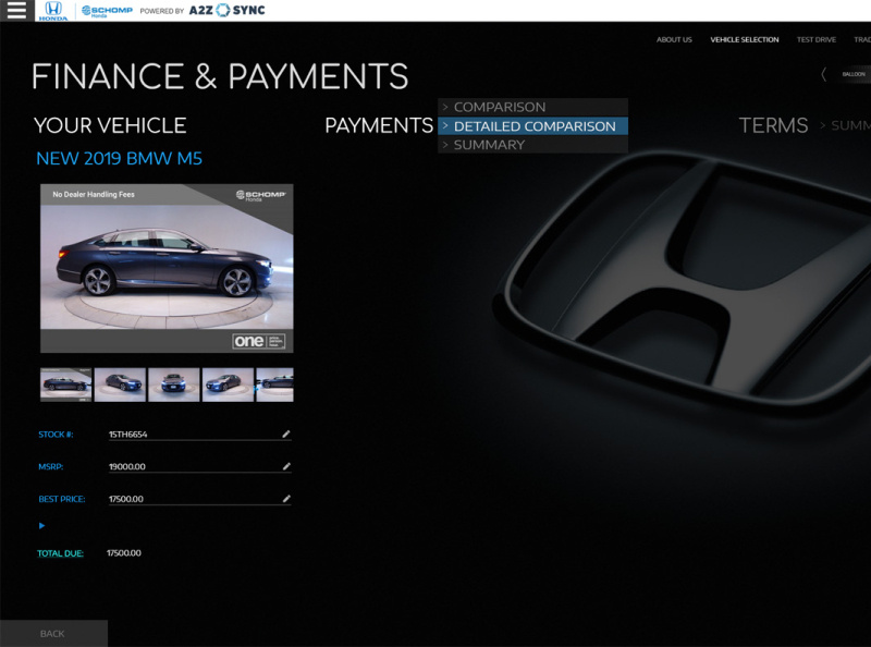 A2Z Sync - Car purchase software (40" touch screen) by Matt Lavallee on ...