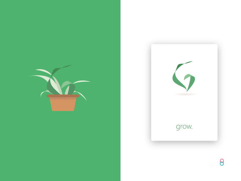 Grow by Shivali Babras on Dribbble