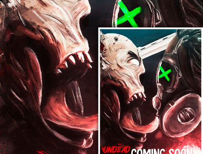 Zombie Artwork by Morgan on Dribbble