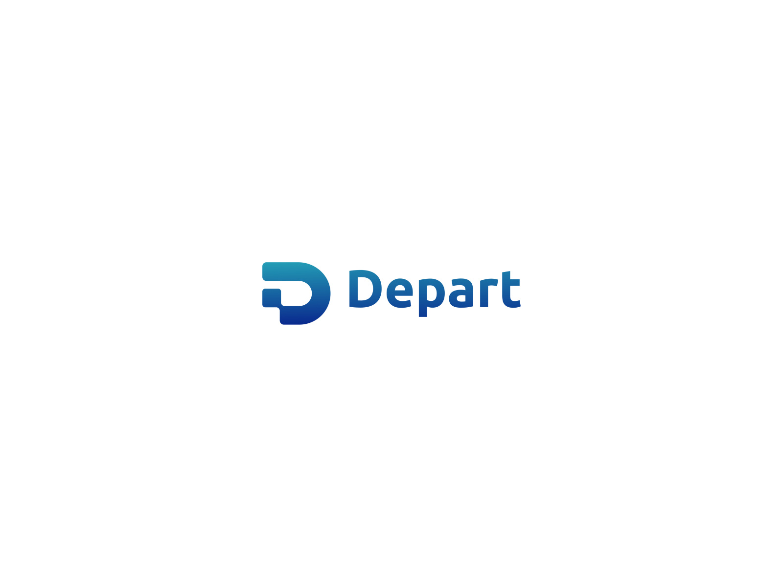 Depart Logo | Iconic D Logo by Shamima Nasrin on Dribbble