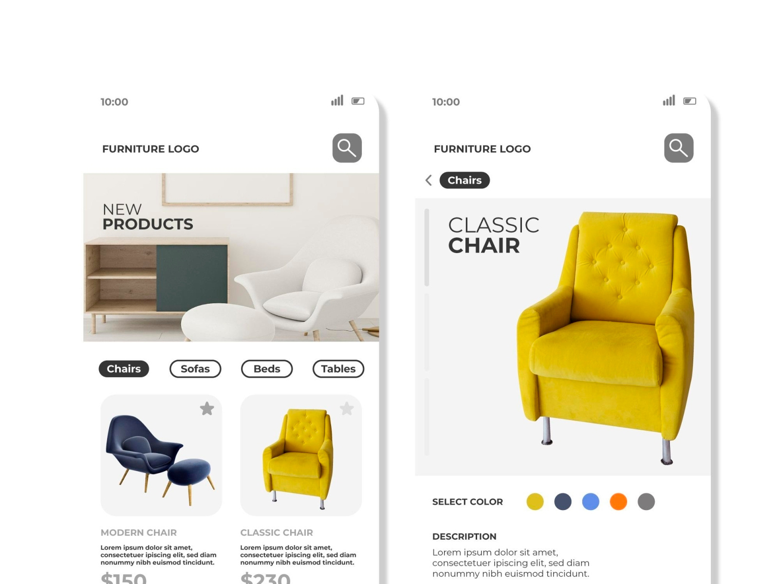 App UI by AIE SERVICES on Dribbble
