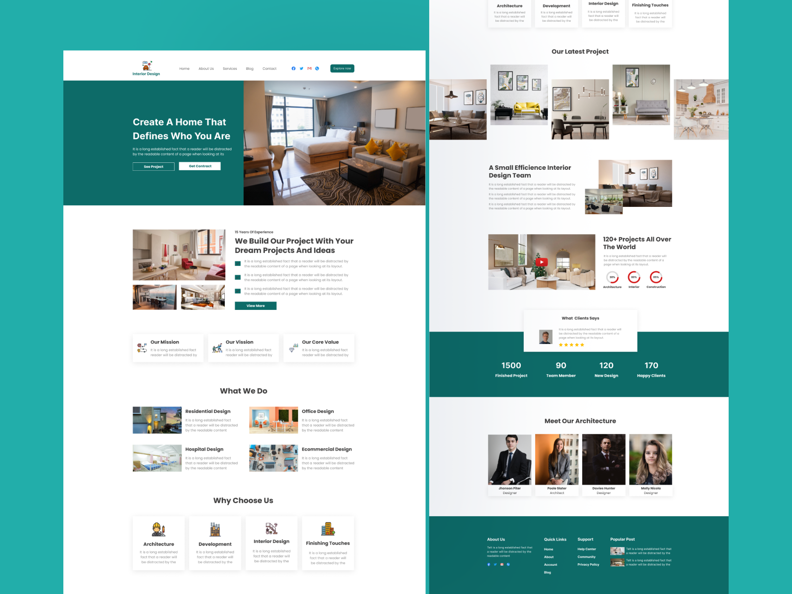 Interior Design by Sanjana Surovi Meem on Dribbble