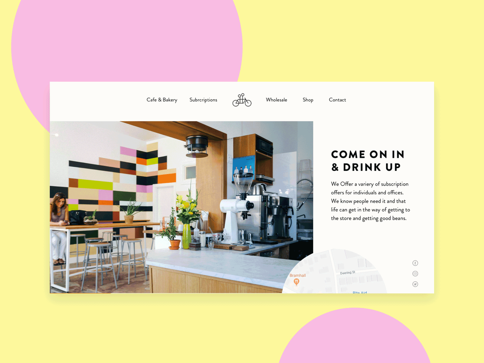 Coffee Shop Website designs, themes, templates and downloadable graphic ...