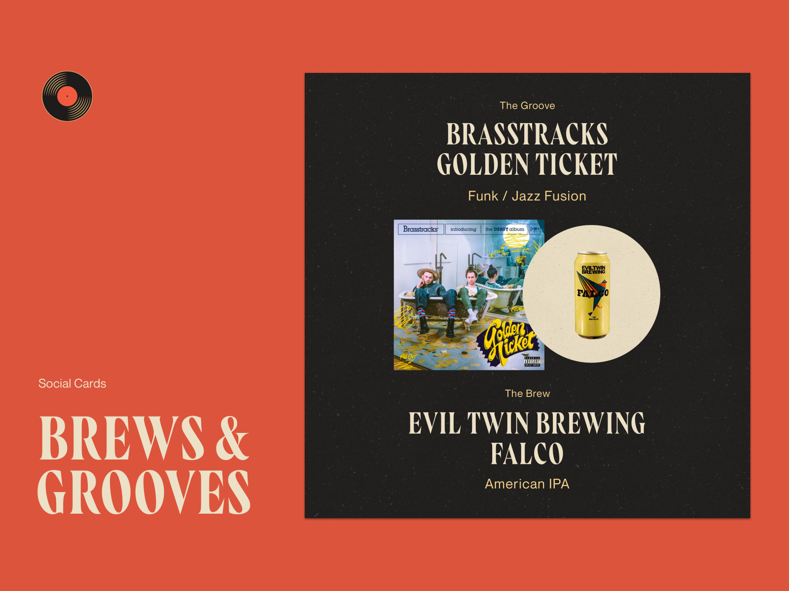 Brews & Grooves: Social Media Designs by Britton Stipetic for Rogue Studio on Dribbble