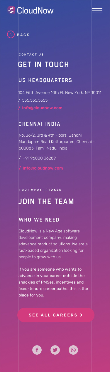 CloudNow Mobile Screens by Britton Stipetic on Dribbble