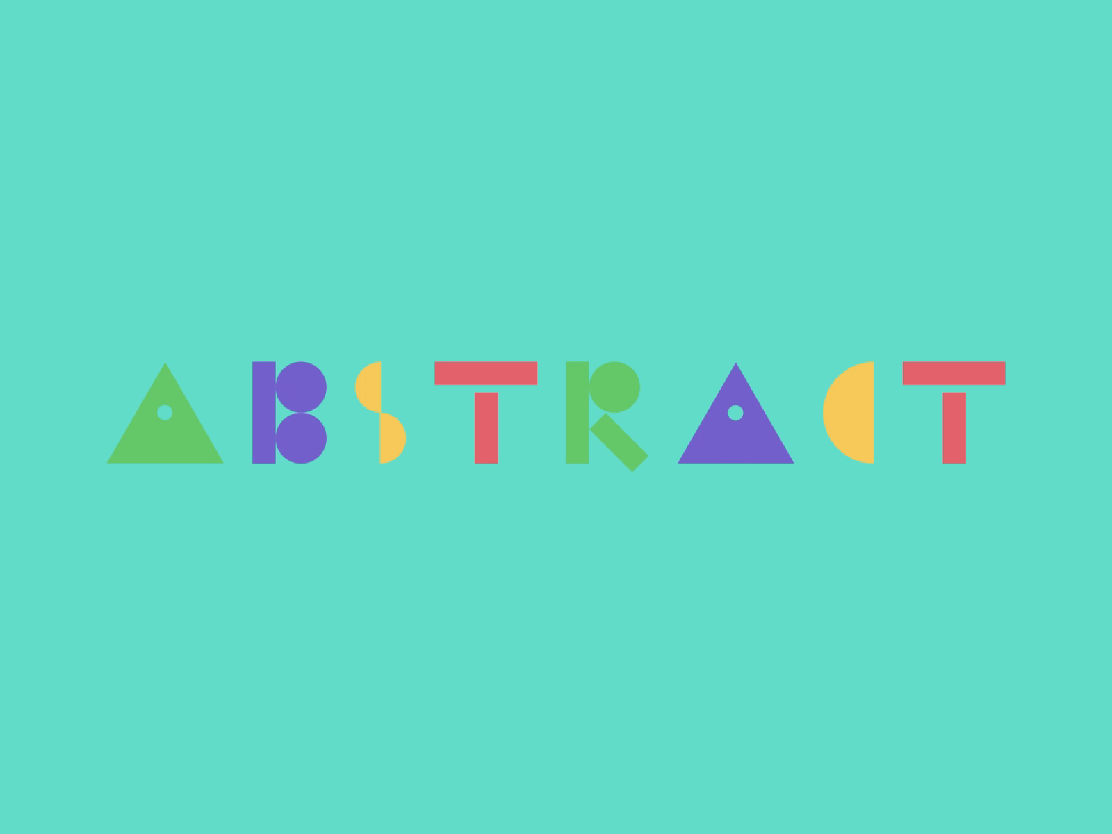 Abstract Title Card by Mario Umanzor on Dribbble