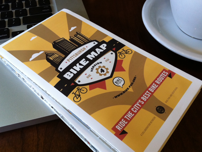 Bike Map Printed by Colin Miller on Dribbble