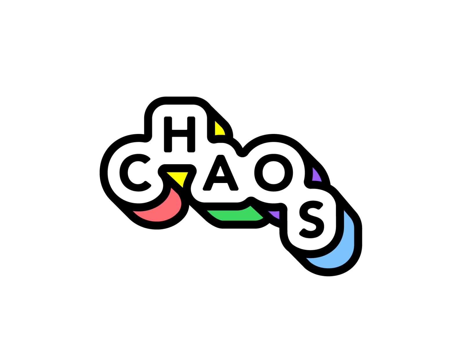 Chaos AI Logo by Arthur Derksen on Dribbble