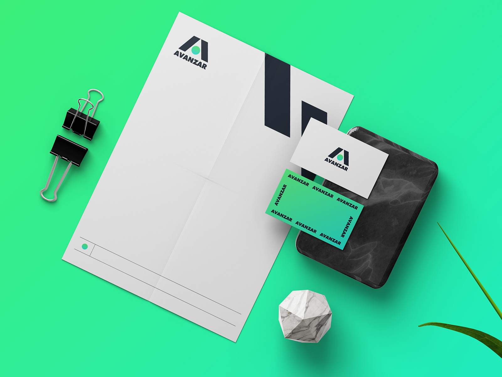 AVANZAR STATIONARY by Nevena Savic on Dribbble