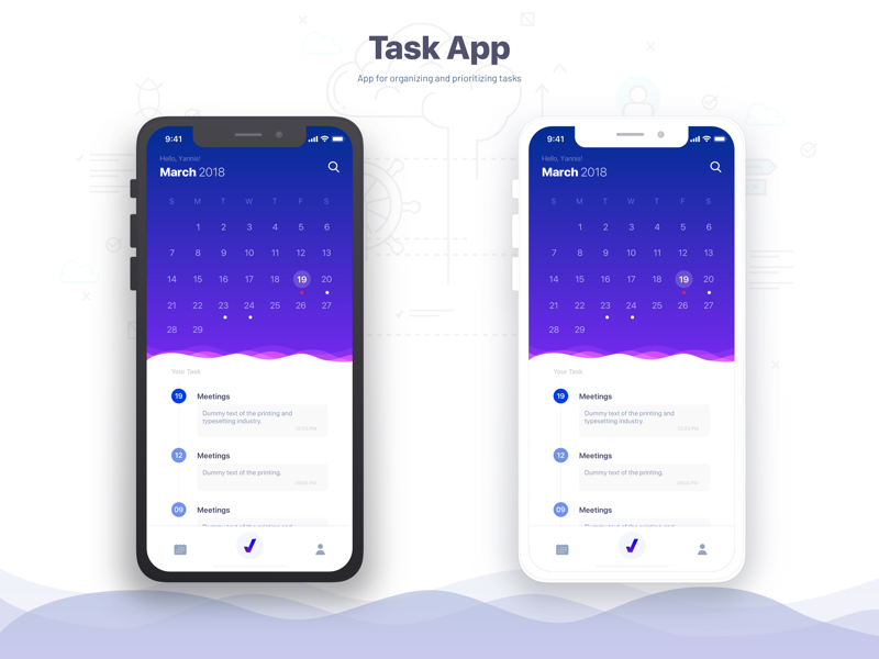 App Mockup by Yannis Elzyr on Dribbble