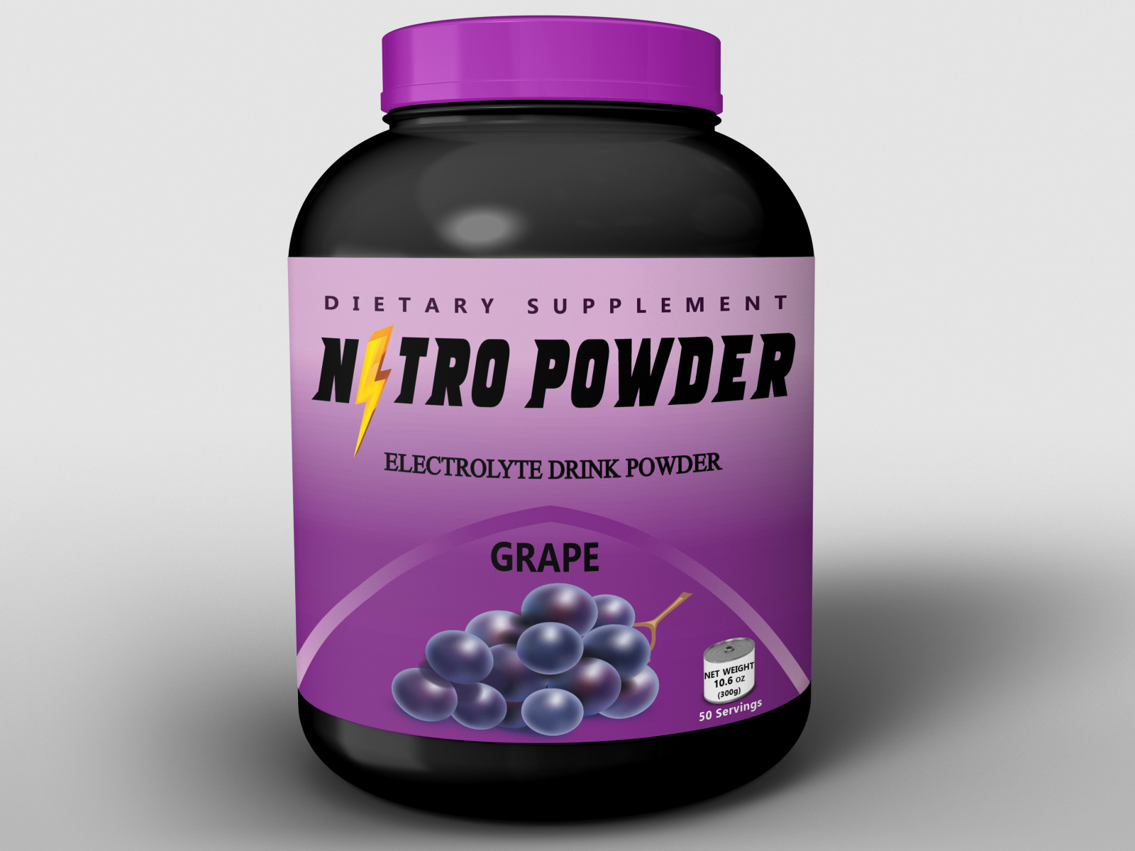 Nitro Powder by Graphix Den on Dribbble