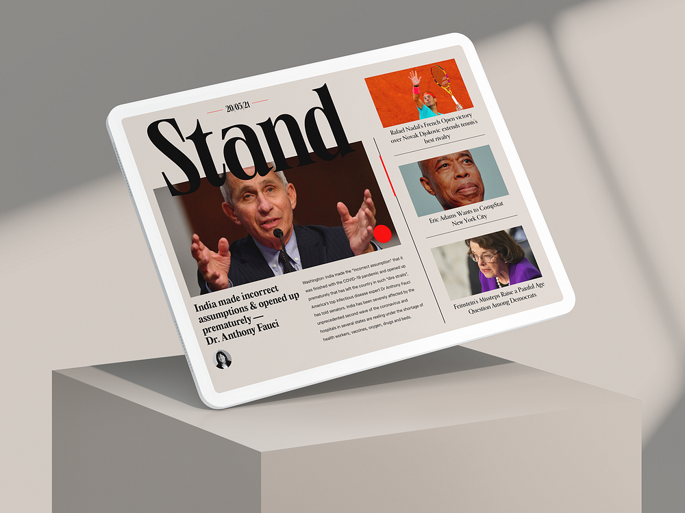 News App Ui Designs Themes Templates And Downloadable Graphic