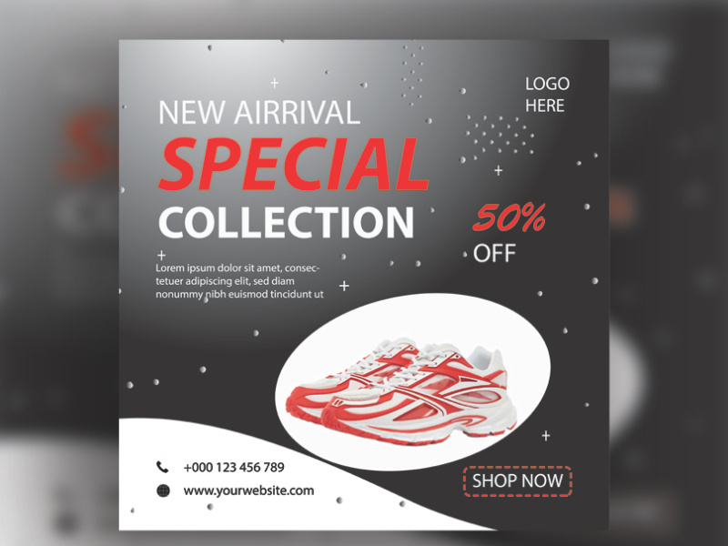 SOCIAL MEDIA POST DESIGN by SULTAN AHAMMAD on Dribbble