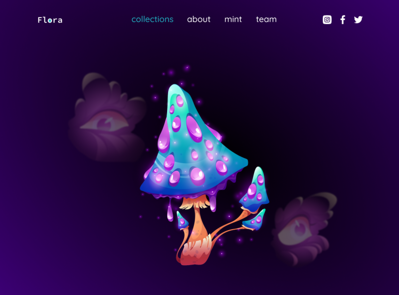 NFT visual by Swan_Anastasia on Dribbble